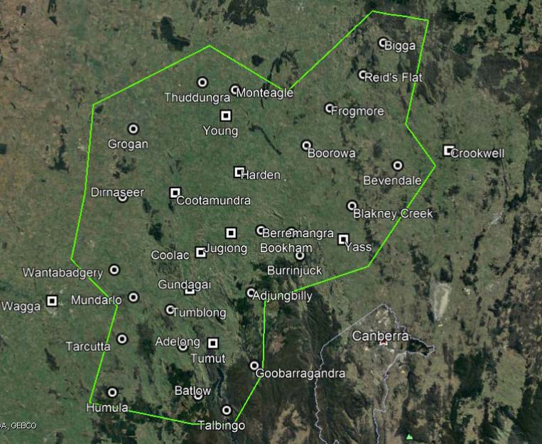 Coverage area – Wi-sky | Broadband internet for farmers and rural areas